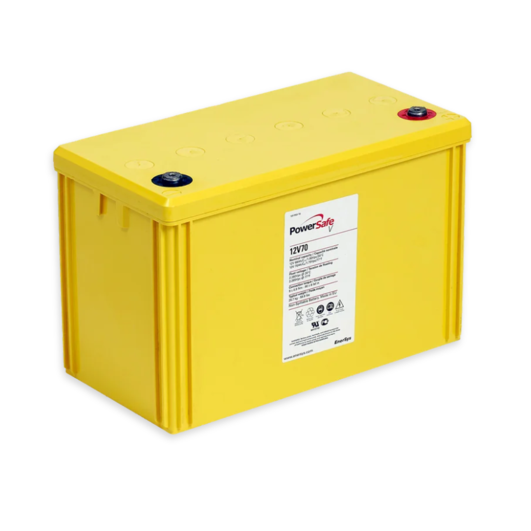 EnerSys PowerSafe V-TT 12V 70Ah @ 8 Hr Rate 1.300 SPG ABS-FR Thin Plat ...